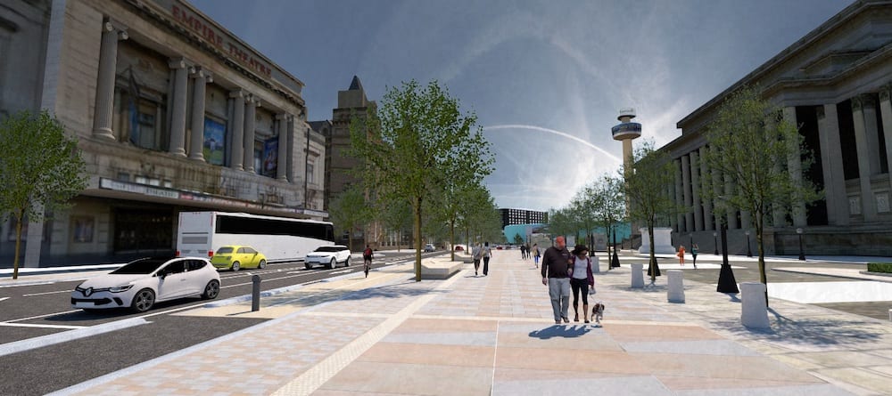 Work starts on the new Lime Street and St. George's Hall Plateau revamp ...