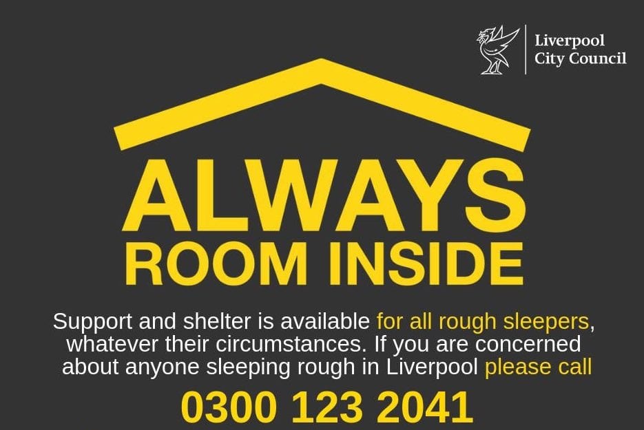 WATCH: Liverpool homeless community given support boost | The Guide ...