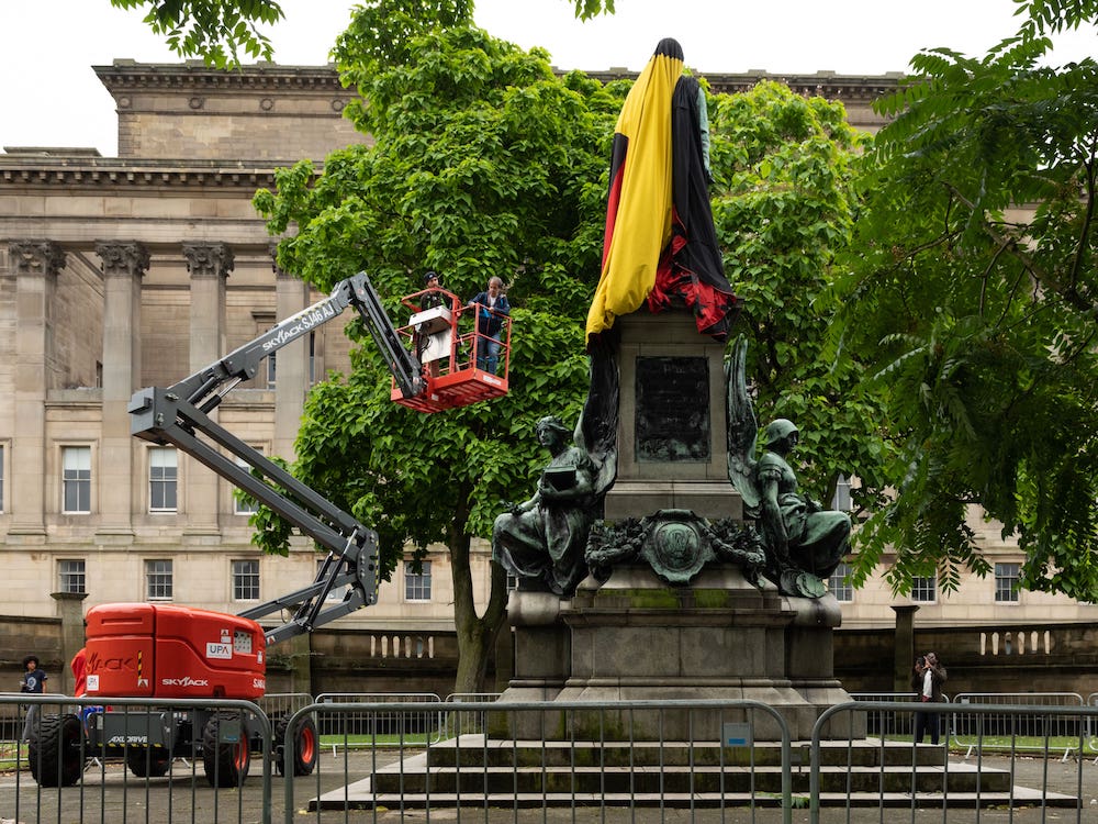 Look at Liverpool's Beatles Statues redressed as part of arts project ...