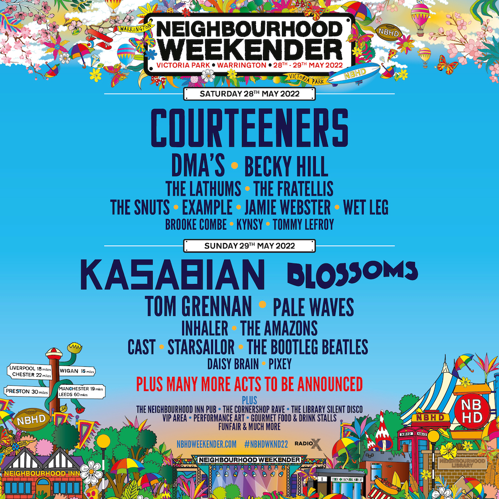 Look at the lineup for Neighbourhood Weekender 2022 | The Guide Liverpool