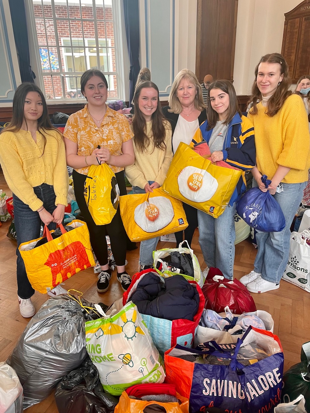 Wirral school sends two vans full of donations to help Ukraine refugees ...