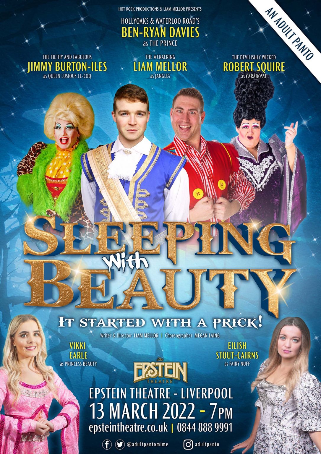 Liverpool panto prince Liam says adults-only production is prescription ...