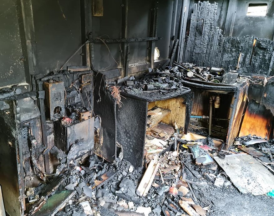 Miniature railway hit by arson attack is back and giving free rides for ...