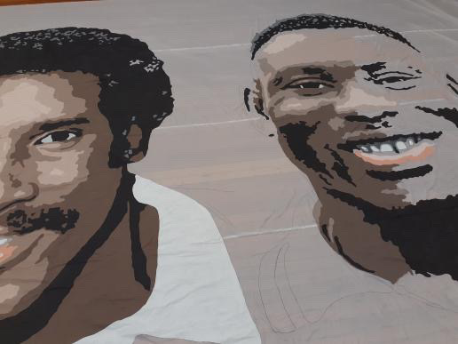 Huge Everton banner unveiled at Goodison to mark Black History Month ...