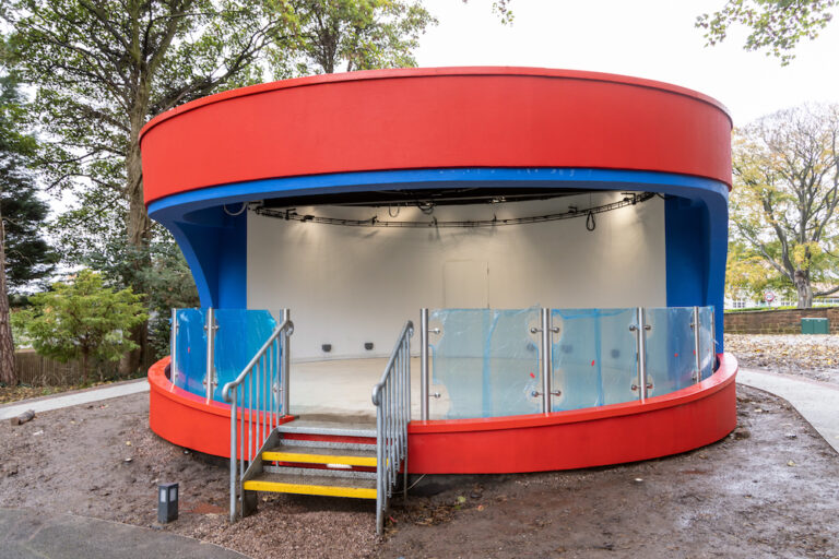 First look at new technologically advanced bandstand at Strawberry ...