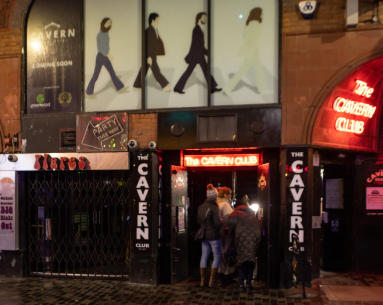 Cavern Quarter lit up to reflect its musical heritage | The Guide Liverpool
