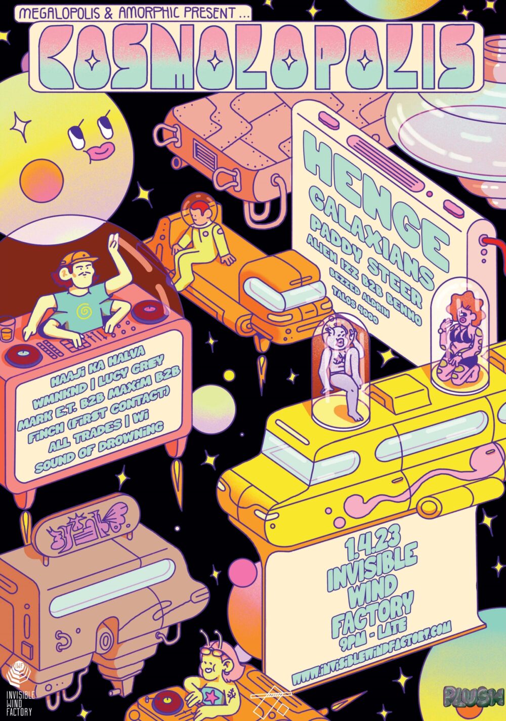 Cosmolopolis is coming to Invisible Wind Factory | The Guide Liverpool