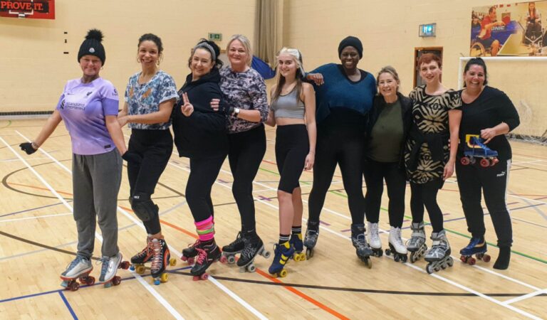 How two friends started an 80s retro roller skating club in Liverpool ...
