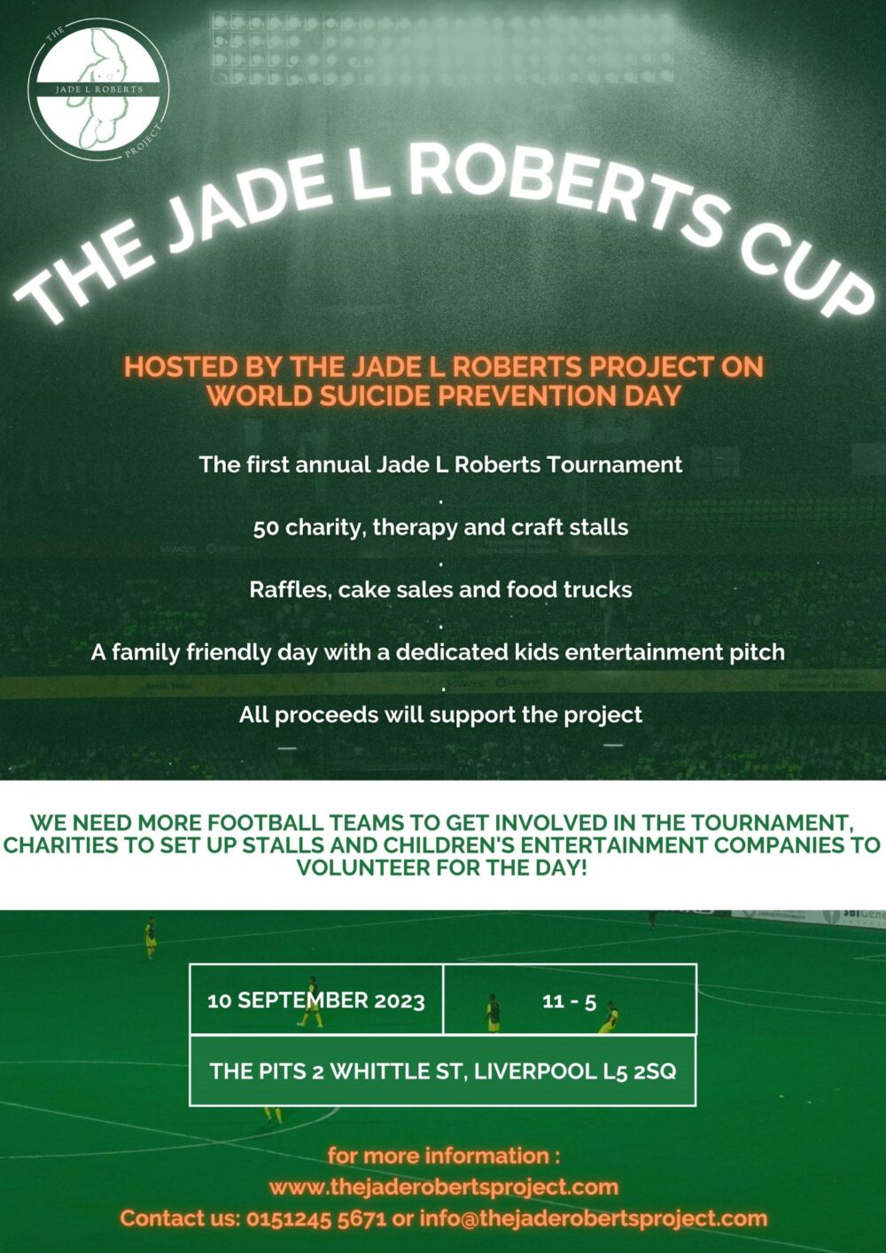 Lee Butler and Ant Russell support The Jade Roberts Project for Suicide ...