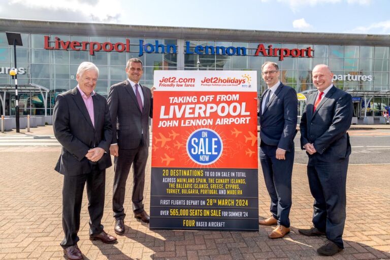 The countdown is on for Jet2 launching at Liverpool John Lennon Airport ...