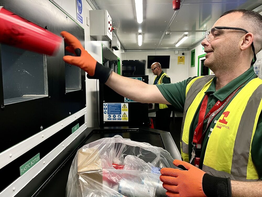 Liverpool ONE unveils new pioneering recycling facility to boost ...