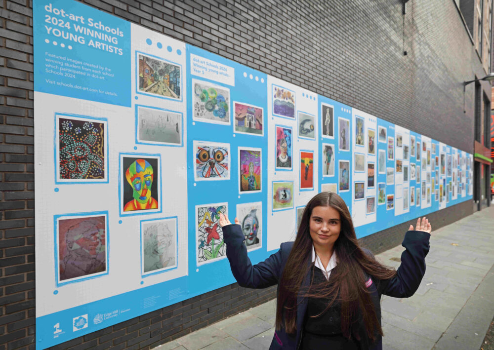 dot-art has launched a new display at Liverpool ONE that is showcasing ...