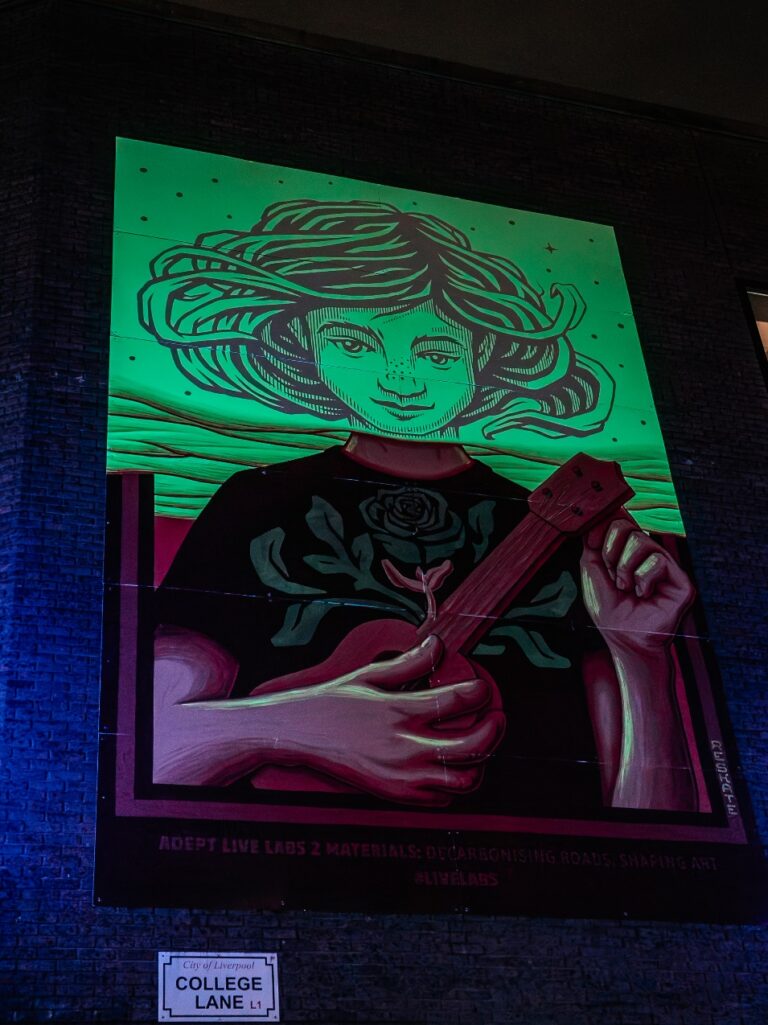Glow-in-the-dark artwork unveiled at Liverpool ONE as part of ...